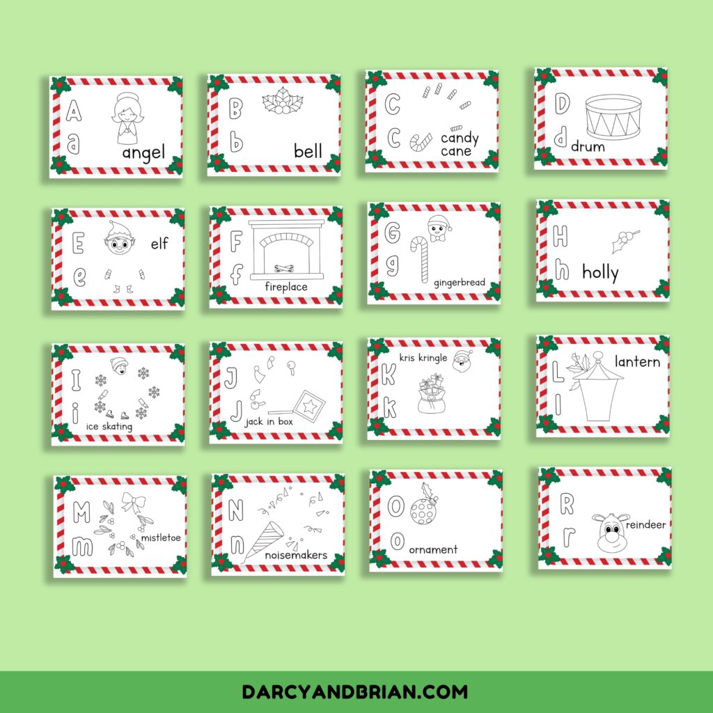 Christmas Activity Bundle - Darcy and Brian - Shop