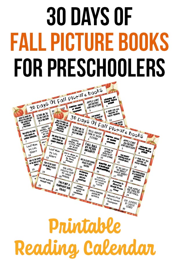 Fall Picture Book List - Darcy and Brian - Shop