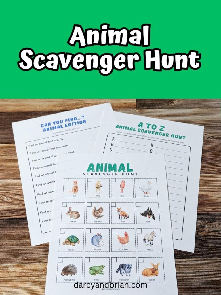 Scavenger Hunts Archives - Darcy and Brian - Shop