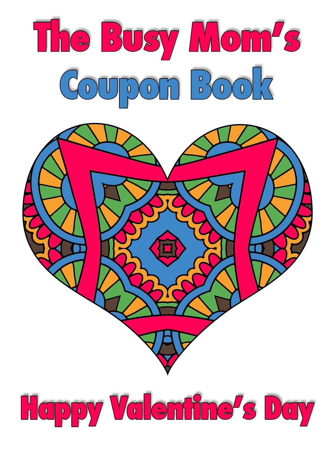 Valentine's Day Coupon Book for Moms - Darcy and Brian - Shop