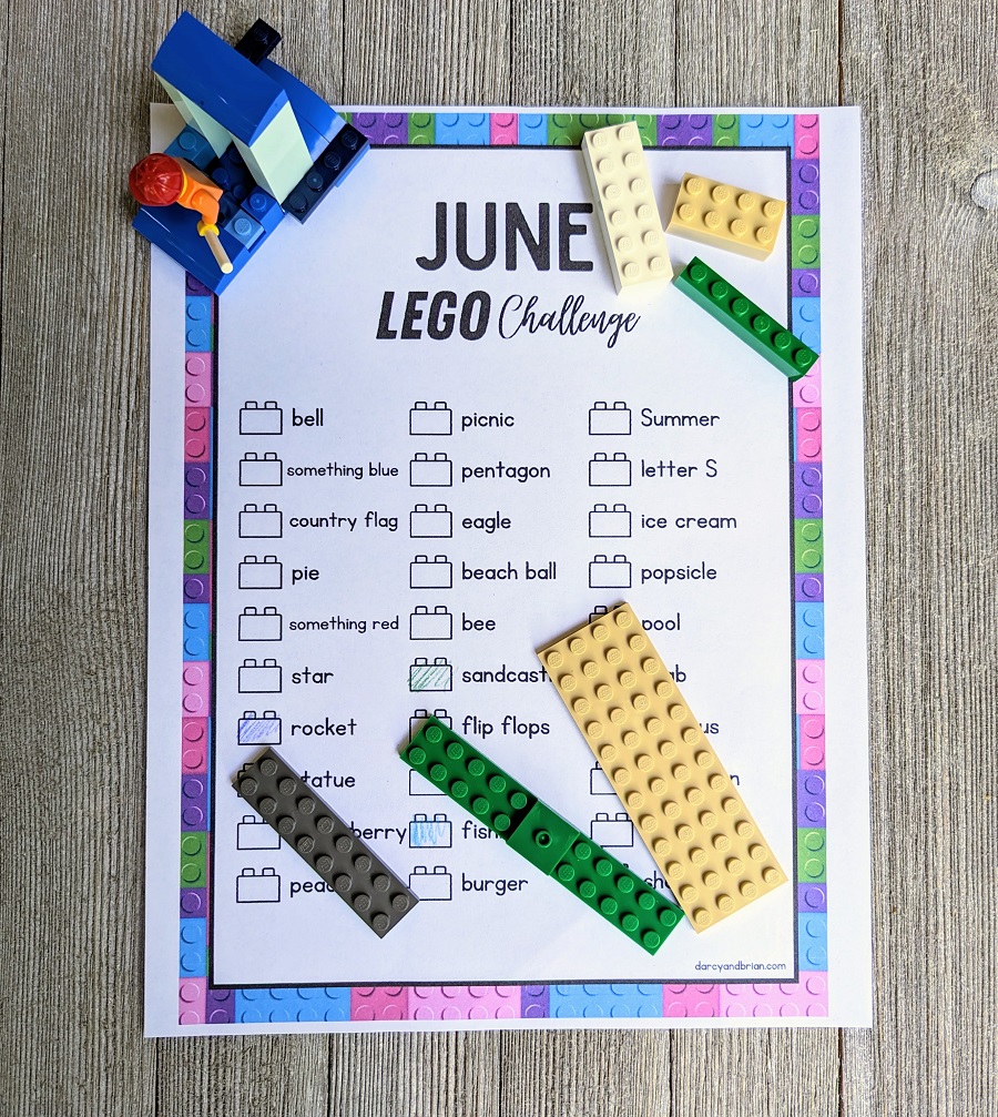 June LEGO Challenge - Darcy and Brian - Shop