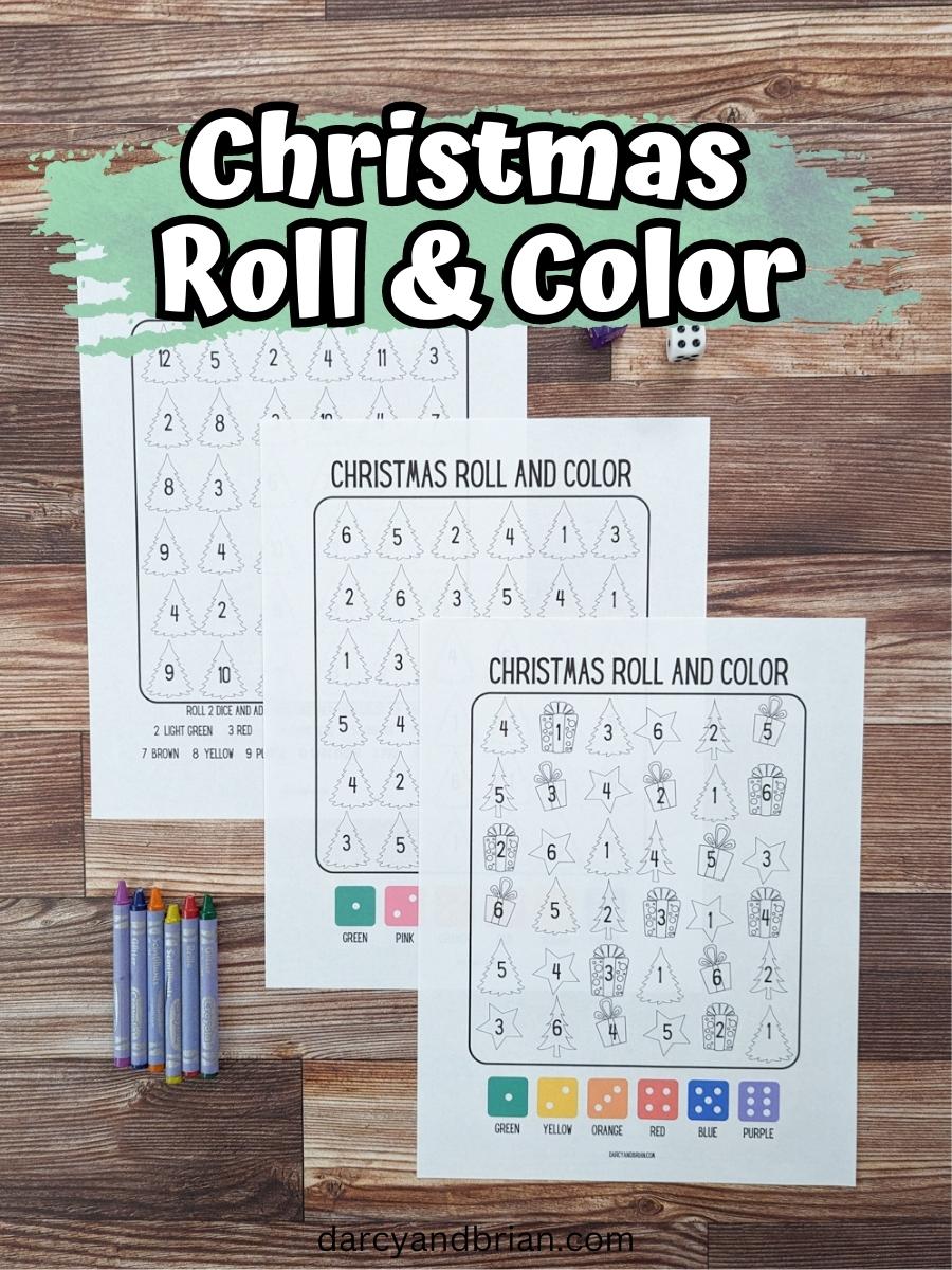 Roll & Color Christmas - Darcy and Brian - Shop