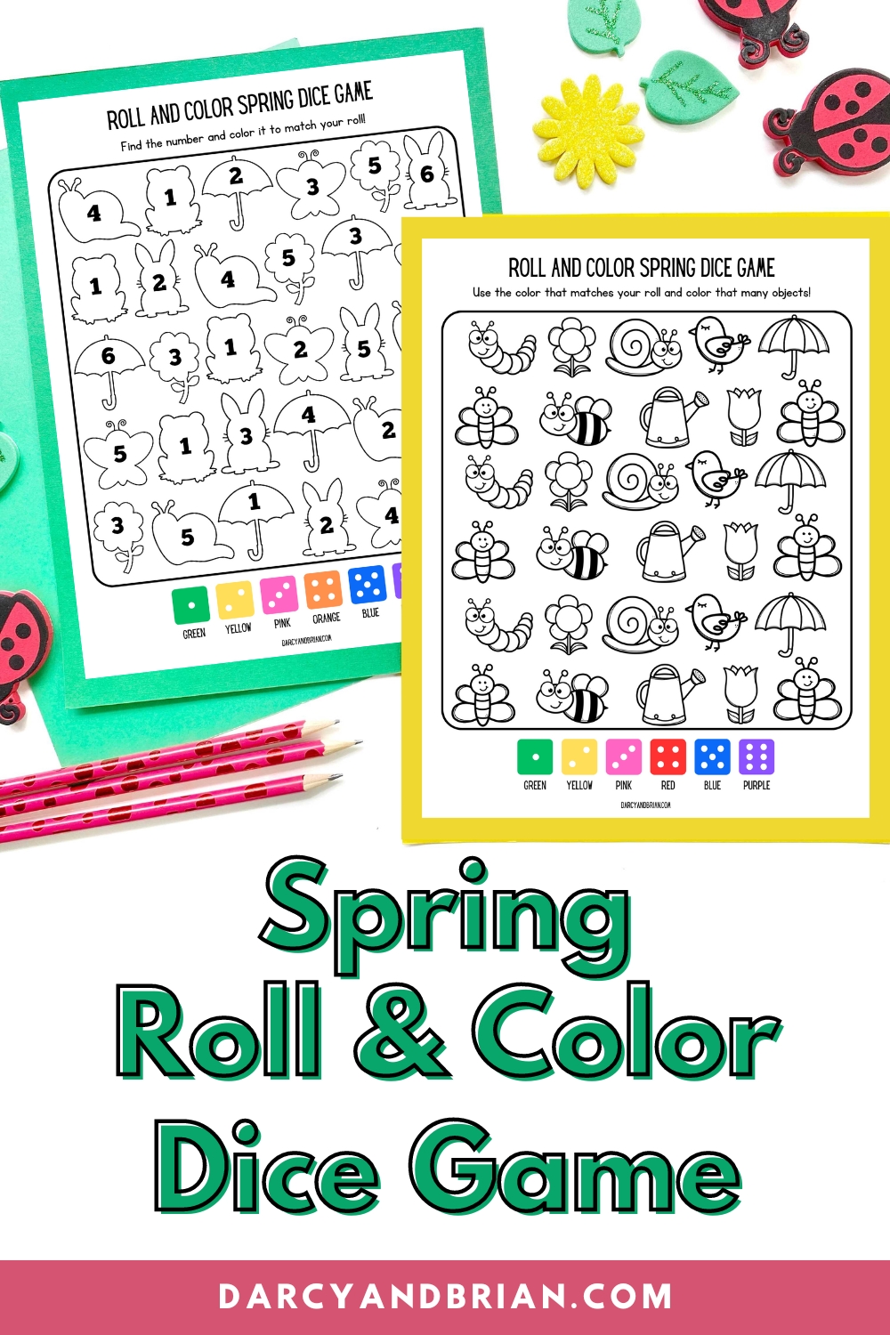 Roll and Color Spring - Darcy and Brian - Shop