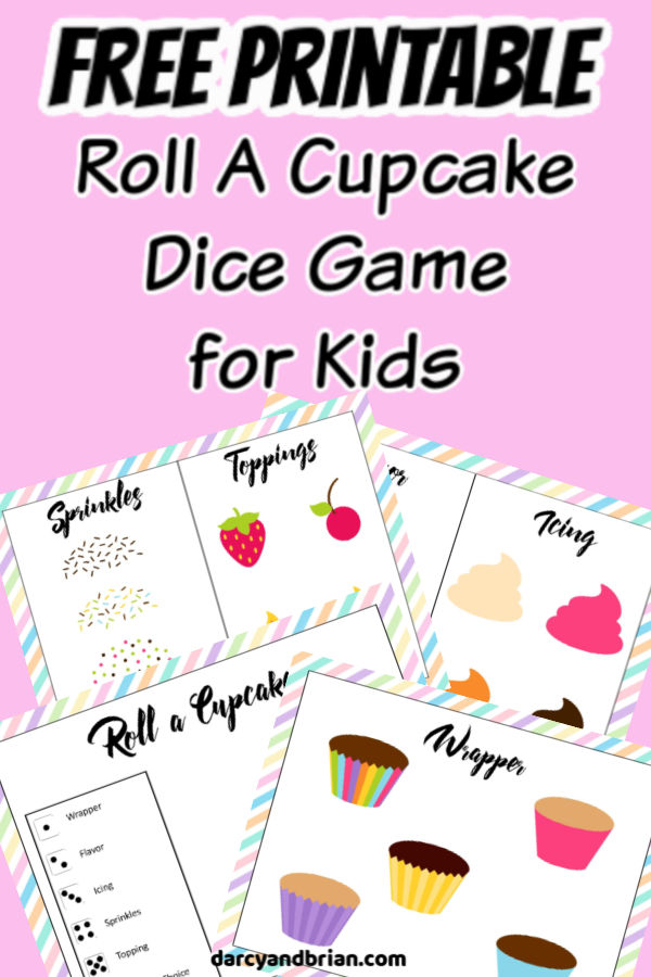 Roll a Cupcake Game - Darcy and Brian - Shop